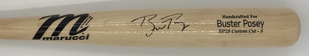 Buster Posey Autographed Game Model Marucci Bat | MLB Auctions