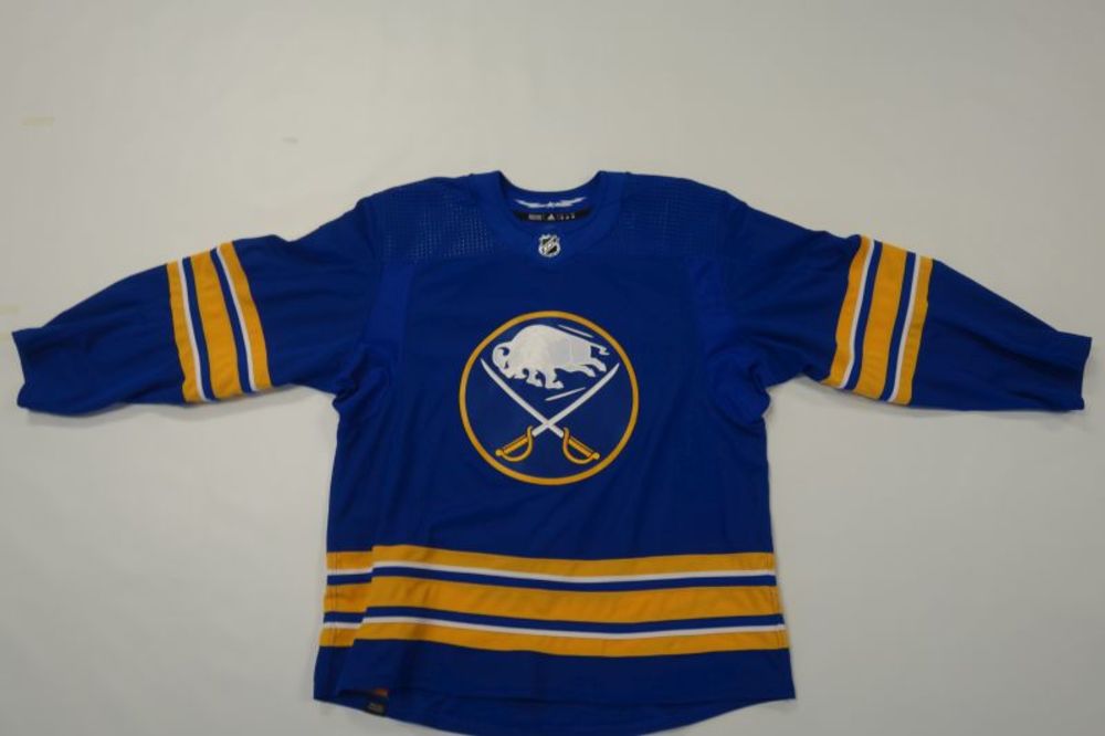 Ethan Prow 2021-22 Buffalo Sabres Set 1 Home Jersey - NHL Auctions