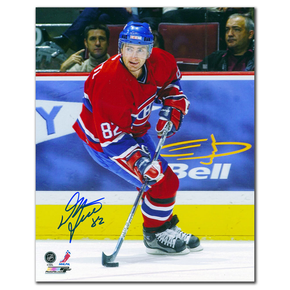 Donald Audette Montreal Canadiens Autographed 8x10 - NHL Auctions