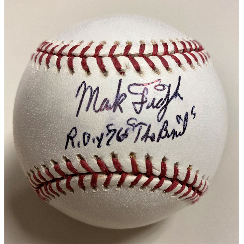 Mark Fidrych Detroit Tigers Autographed Baseball (MLB AUTHENTICATED ...