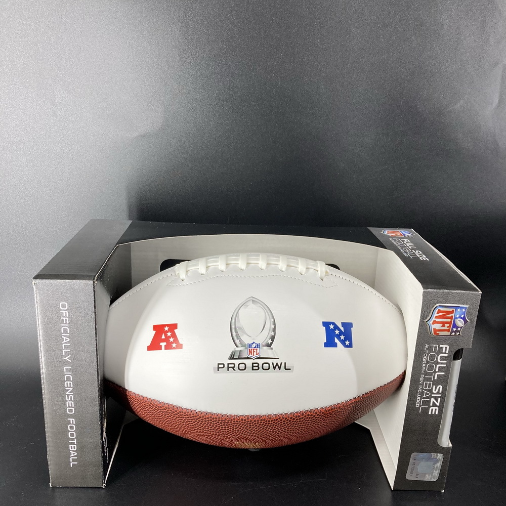 NFL - Browns Joel Bitonio Signed Panel Ball with Pro Bowl Logo | The ...