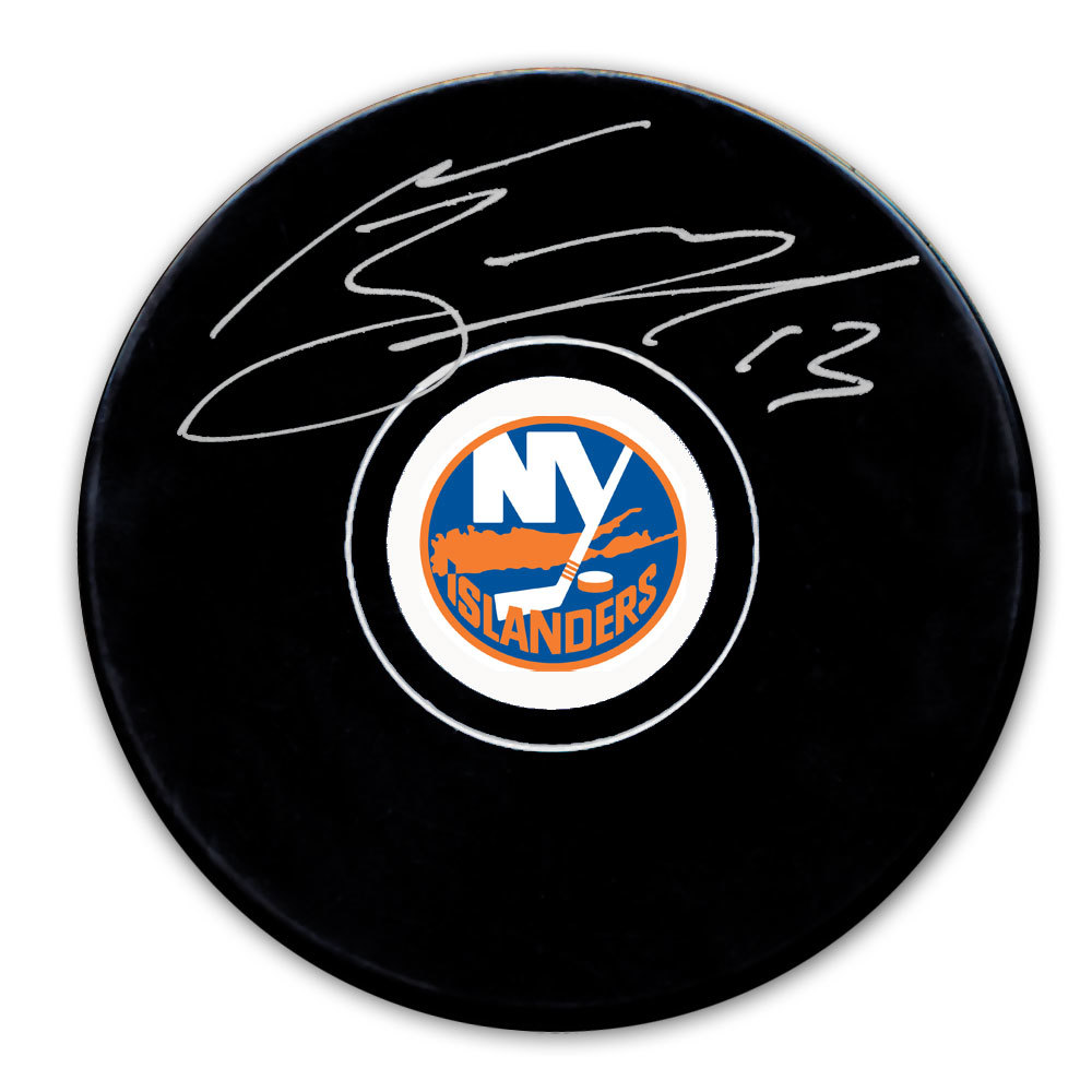 Mathew Barzal New York Islanders Autographed Puck - NHL Auctions
