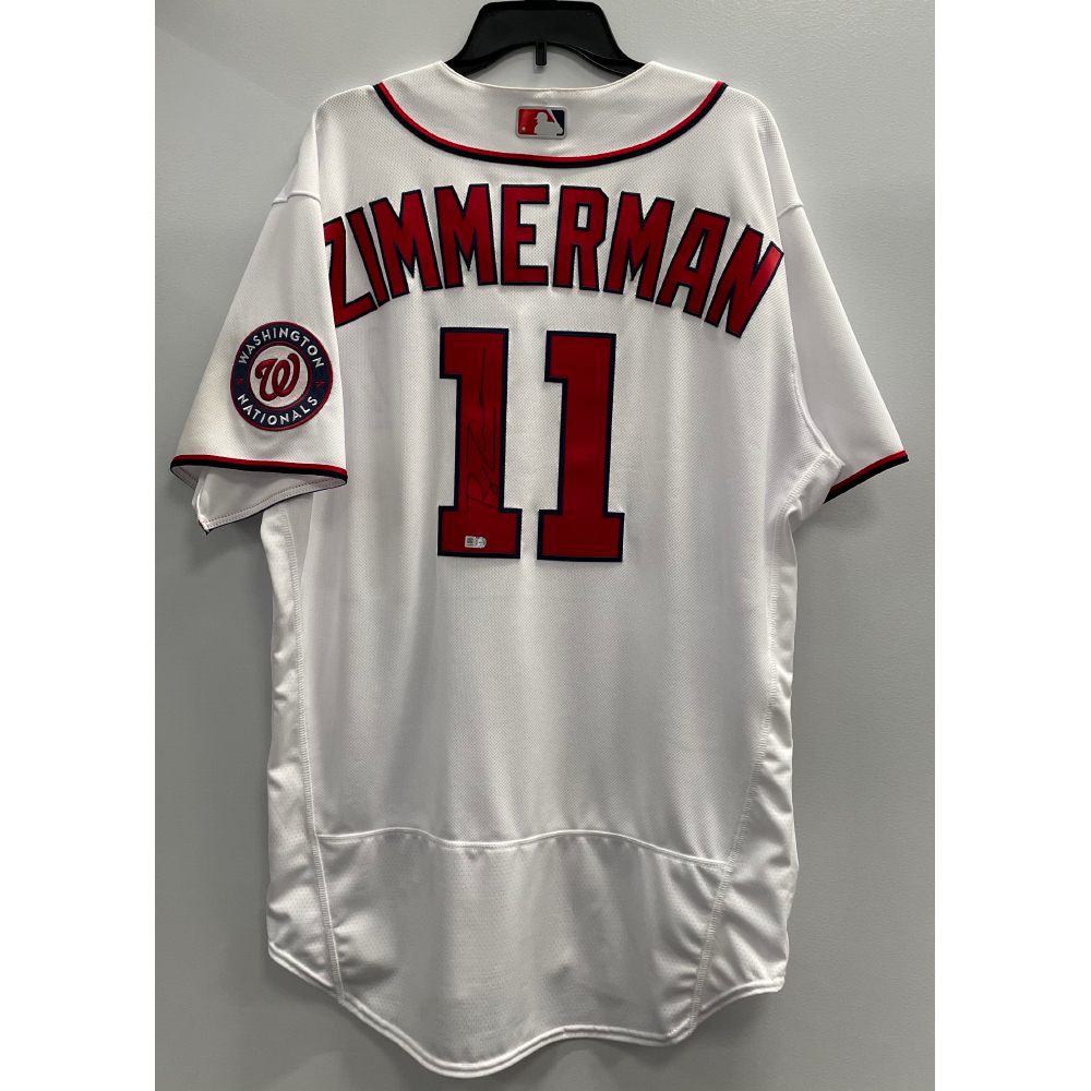 Signed, Authentic Ryan Zimmerman Jersey worn during the Final Home Game ...
