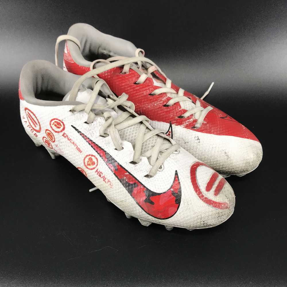 My Cause My Cleats - Lions Victor Bolden Game Used Custom Cleats | The ...