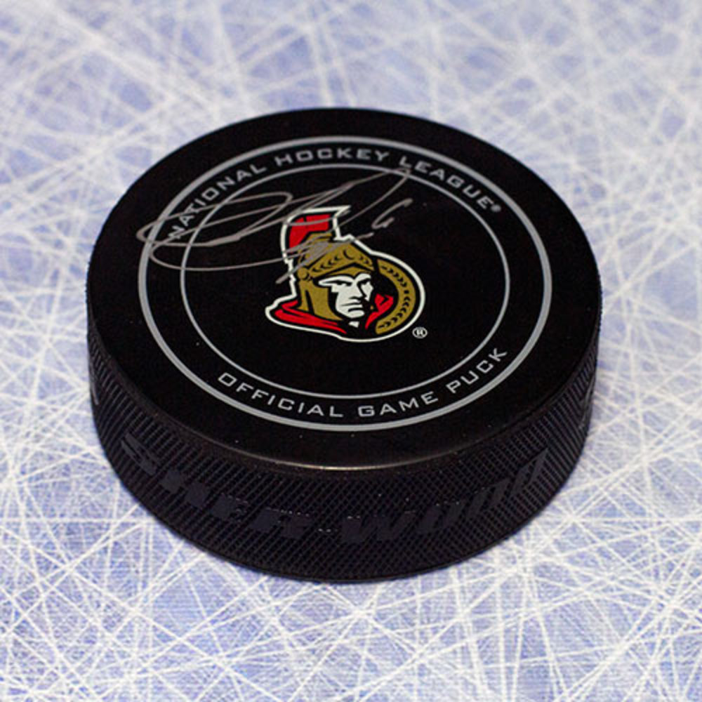 Bobby Ryan Ottawa Senators Autographed Official NHL Game Puck - NHL ...