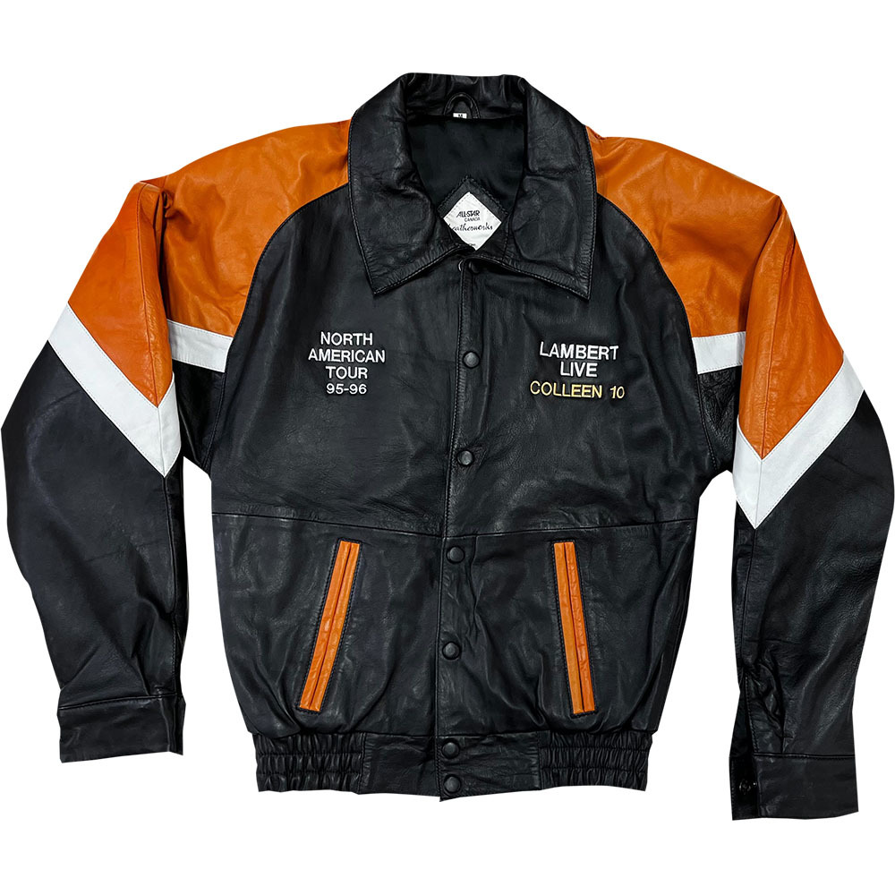 Gordie & Colleen Howe Lambert Live Custom Leather Jackets - NHL Auctions