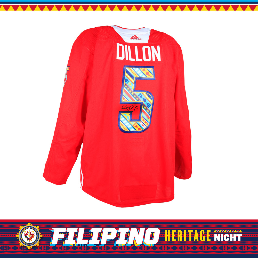 BRENDEN DILLON #5 Team Issued Limited Edition Autographed ...