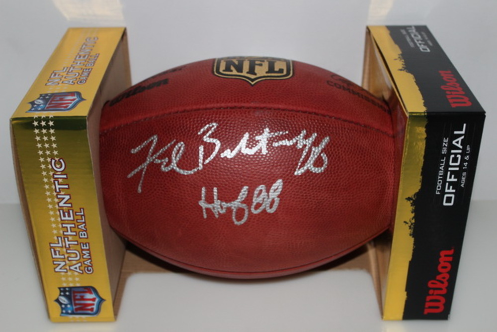 HOF - RAIDERS FRED BILETNIKOFF SIGNED AUTHENTIC FOOTBALL | The official ...