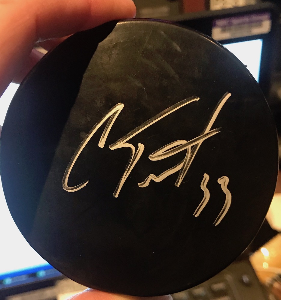 Wednesday Night Hockey Autographed Puck - Cam Talbot - 12/5/18 St ...
