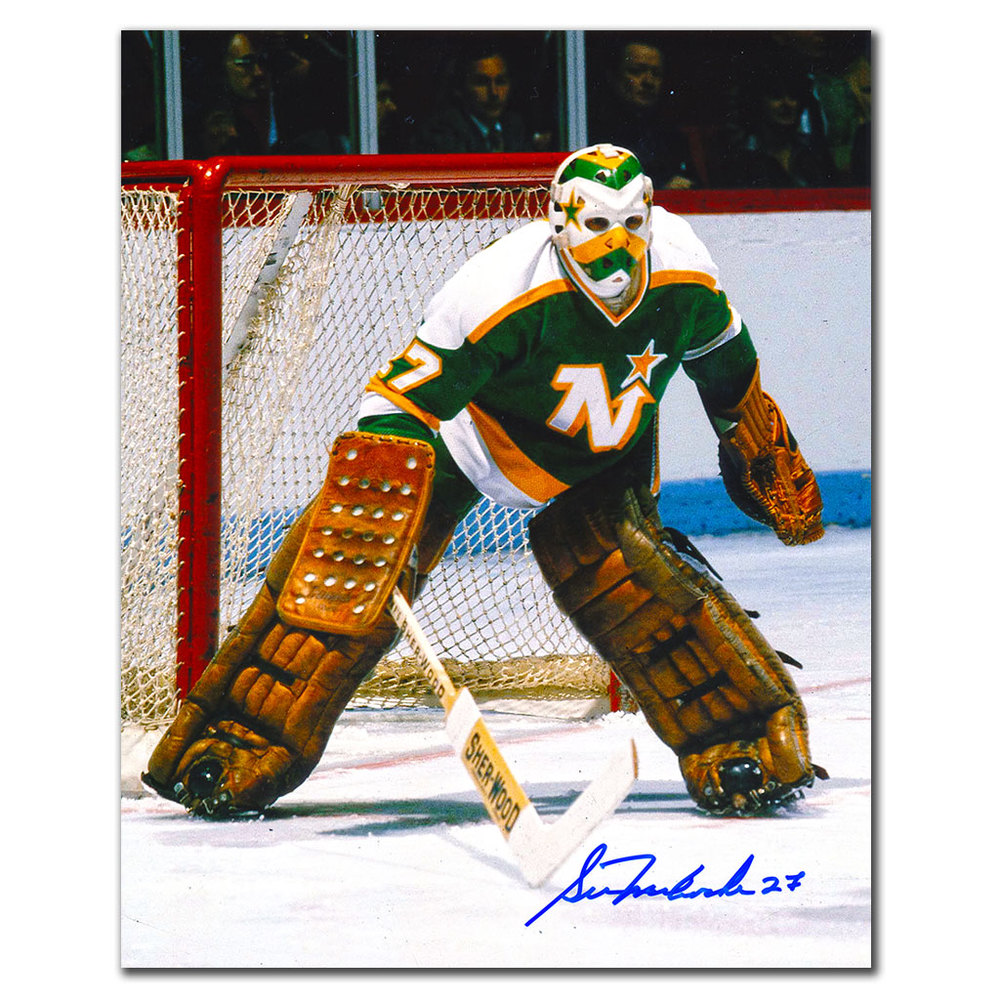 Gilles Meloche Minnesota North Stars Autographed 8x10 - NHL Auctions