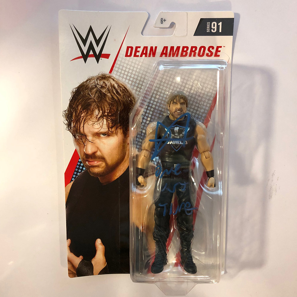 Dean Ambrose SIGNED Series 91 Action Figure | WWE Auction