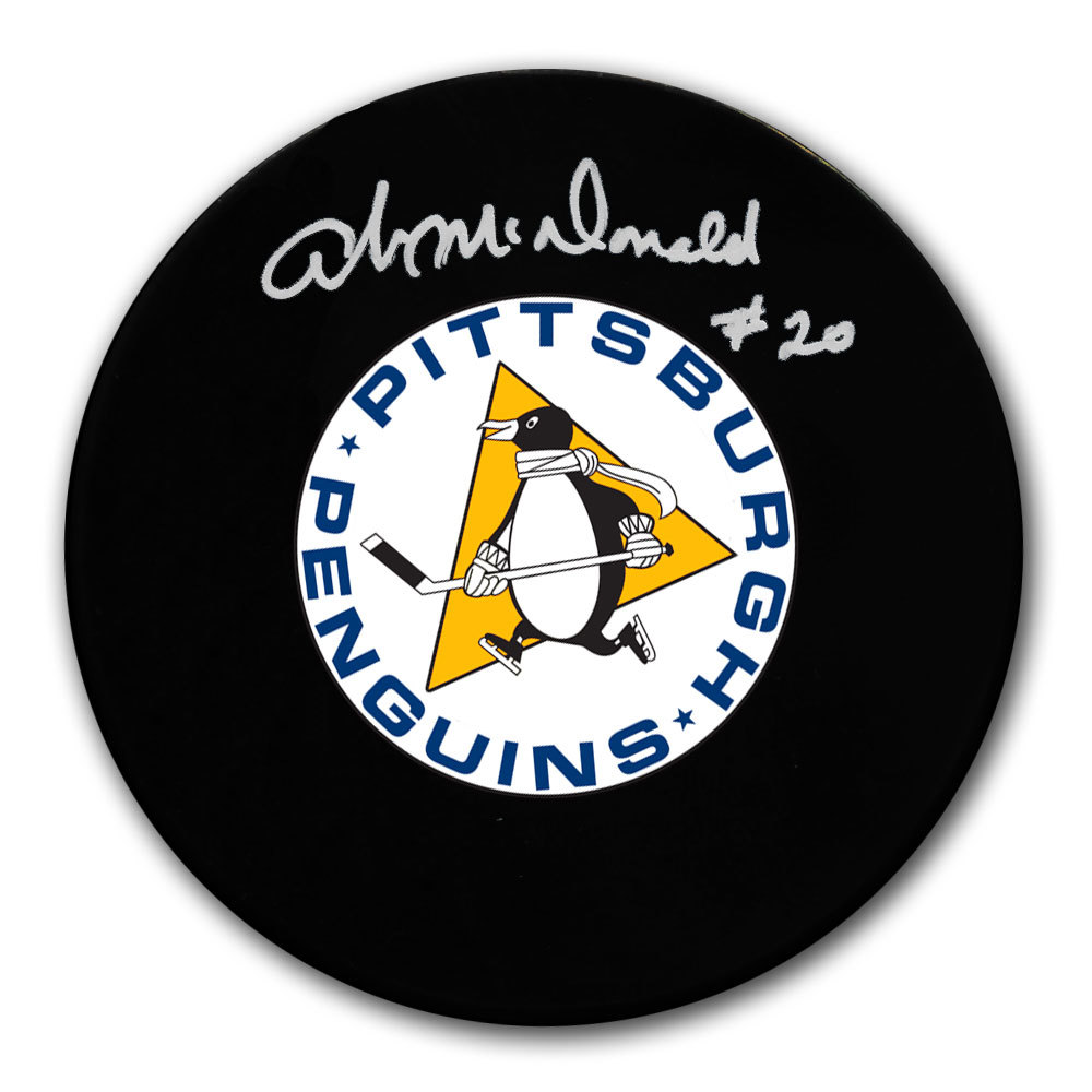 Ab McDonald Pittsburgh Penguins Autographed Puck - NHL Auctions
