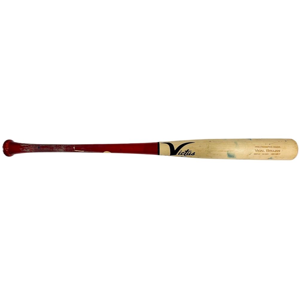 Game Used Broken Bat: Yandy Diaz (A.L. Silver Slugger Season) - Single ...
