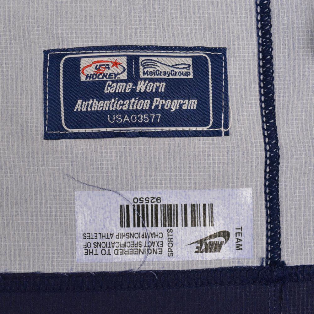 JT Compher - 2016 U.S. IIHF World Championship - Game-Worn Jersey - NHL ...