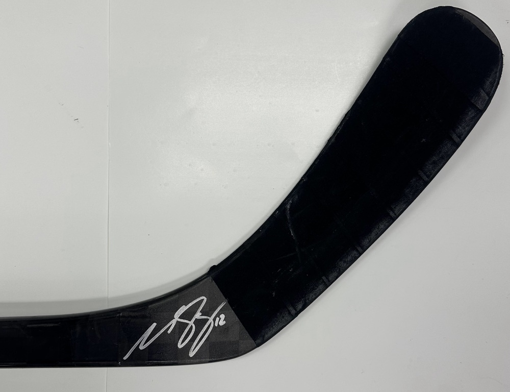 #12 Matt Boldy Game Used Stick - Autographed - Minnesota Wild - NHL ...