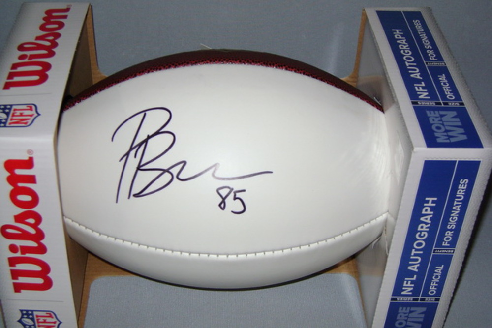 NFL - RAIDERS PHARAOH BROWN SIGNED PANEL BALL | The official auction ...