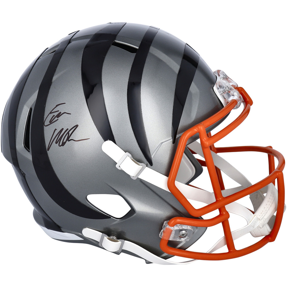 Evan McPherson Cincinnati Bengals Autographed Riddell Flash Alternate ...