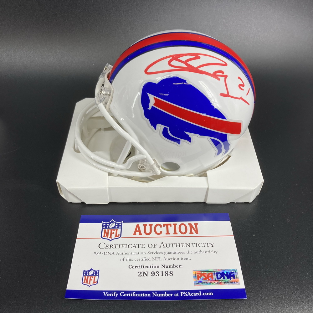 NFL - Bills Jordan Poyer Signed Mini Helemt | The official auction site ...