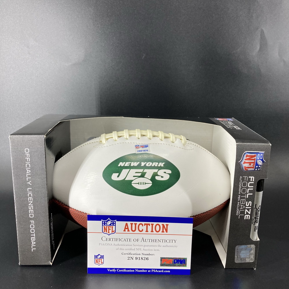 Jets - Sam Darnold Signed Panel Ball With Jets Logo | The official ...