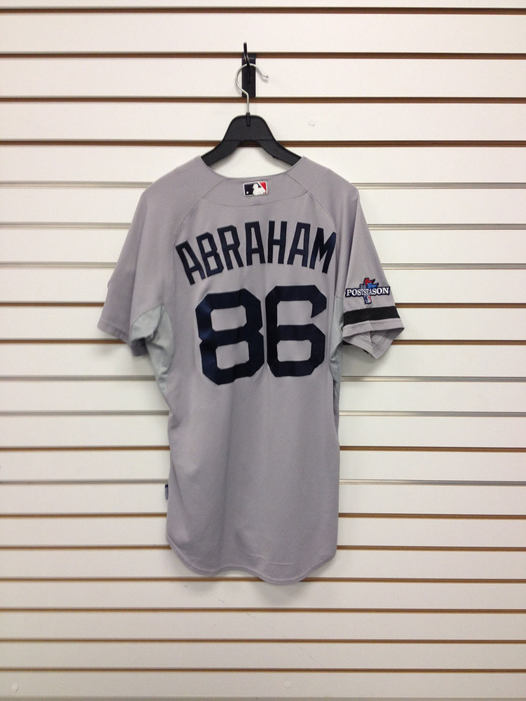 Red Sox Authentics: Brian Abraham Team-Issued 2013 Road Jersey with ...