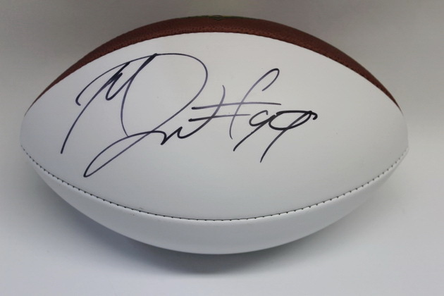 BILLS - MARCELL DAREUS SIGNED PANEL BALL | The official auction site of ...