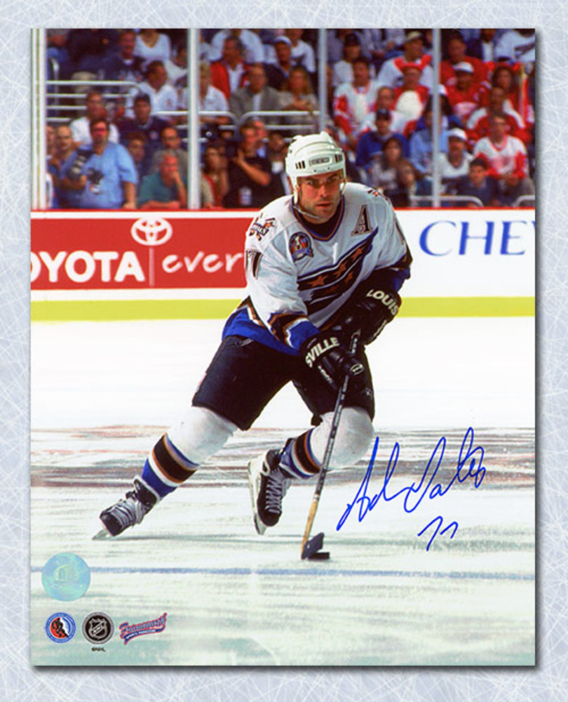 Adam Oates Washington Capitals Autographed 8x10 Photo - NHL Auctions