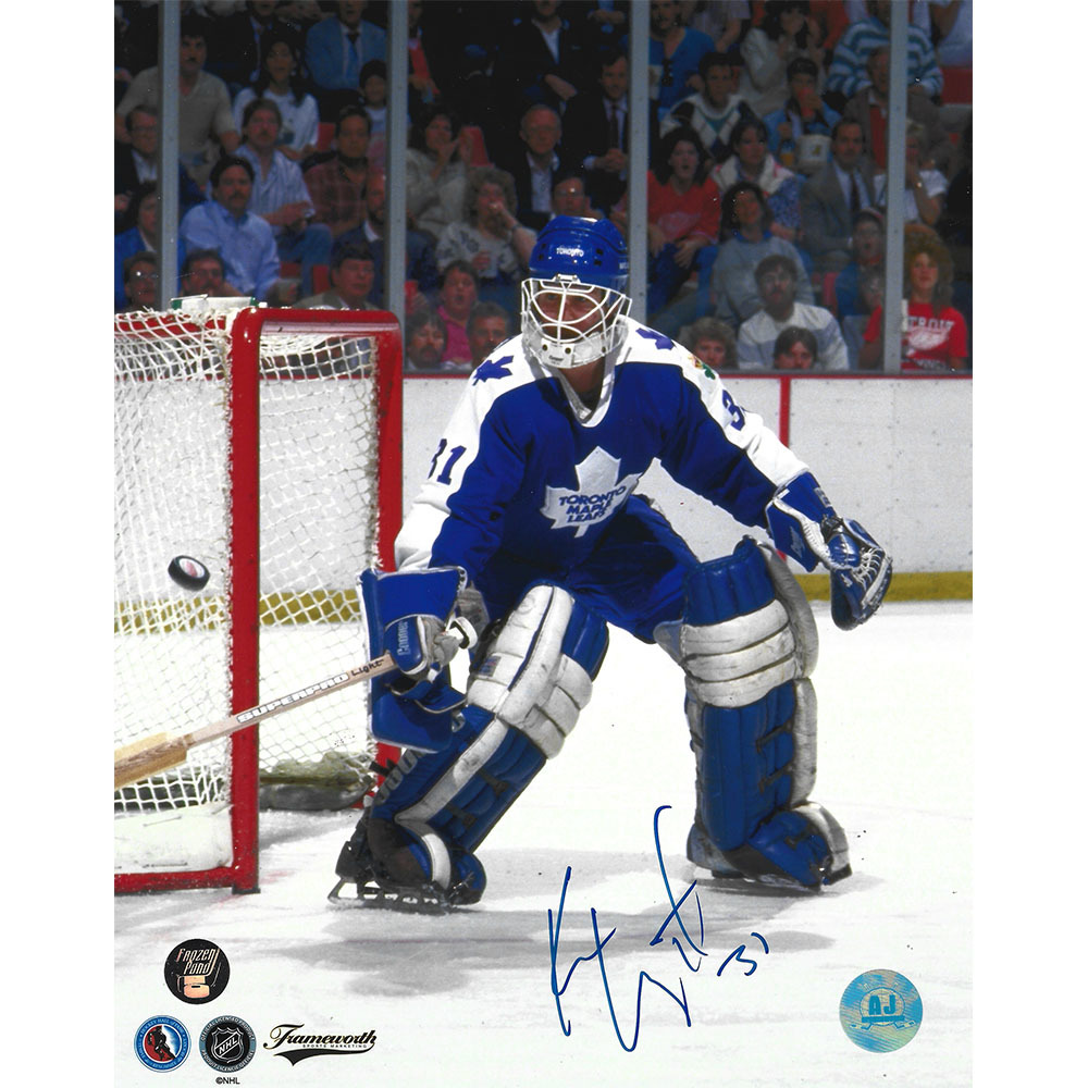 Ken Wregget Autographed Toronto Maple Leafs 8X10 Photo - NHL Auctions