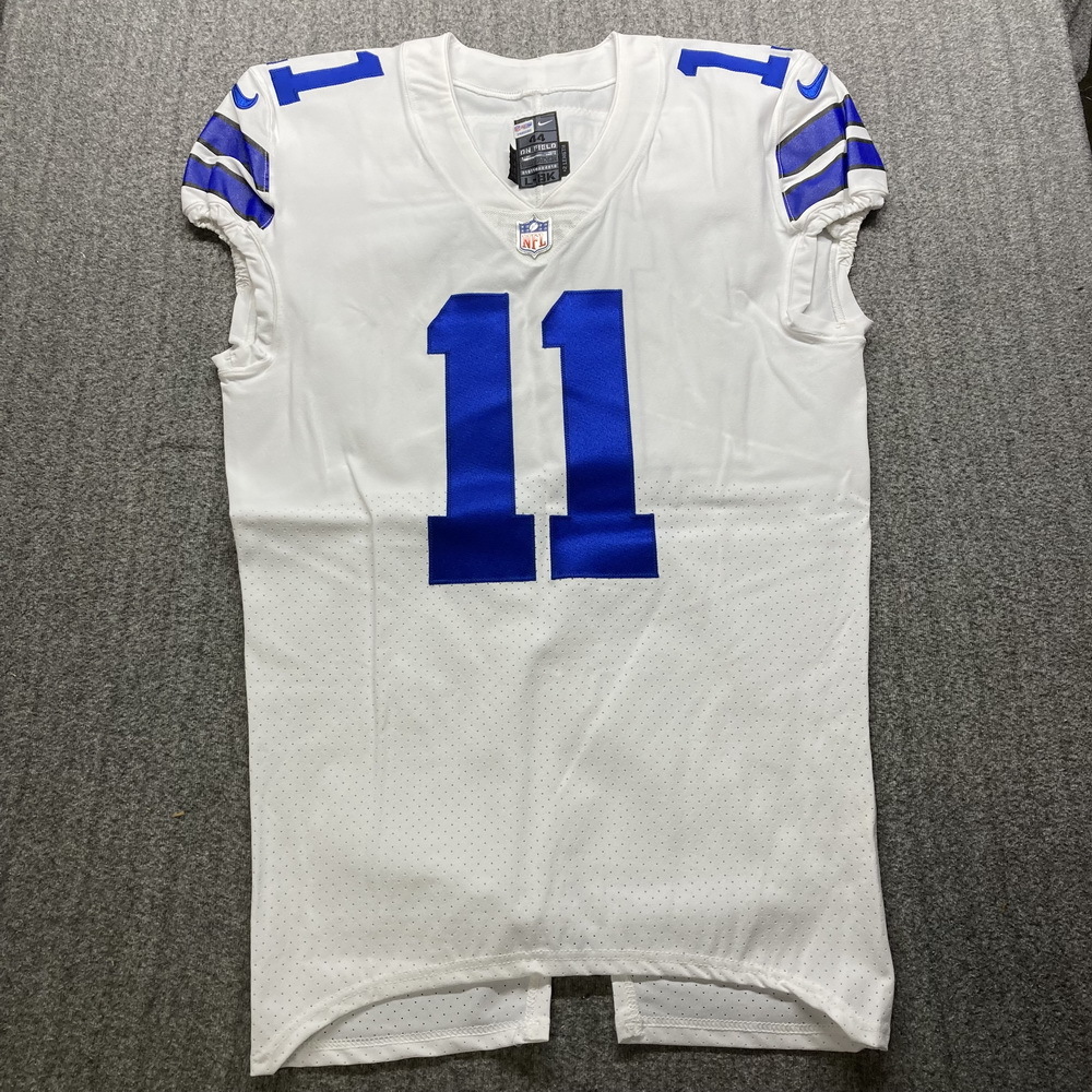 STS - Cowboys Micah Parsons Signed Game Issued Jersey 2021 Season Size ...