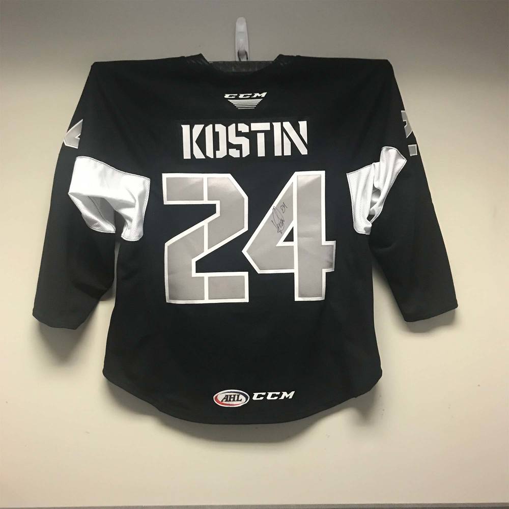 AHL Authentic - San Antonio Rampage Military Night Jersey worn and ...