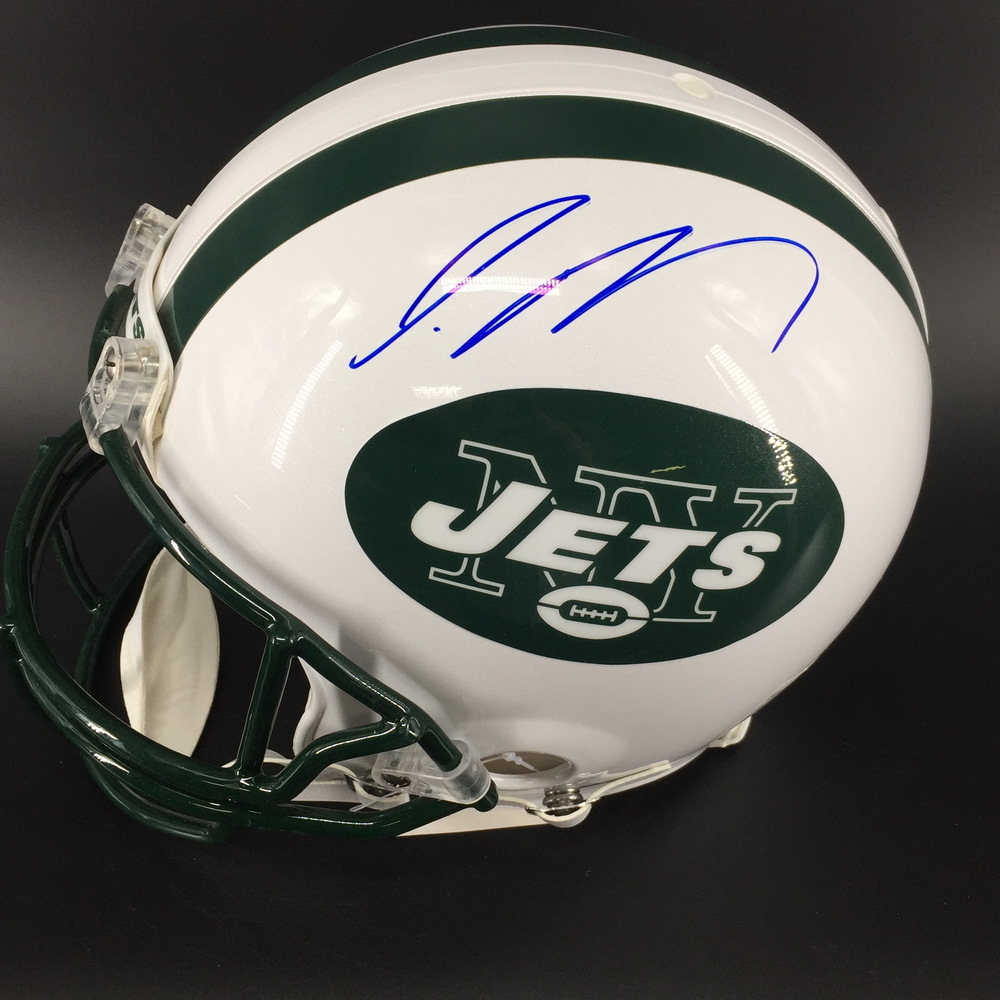 NFL Auction | NFL - Jets Jamal Adams Signed Proline Helmet