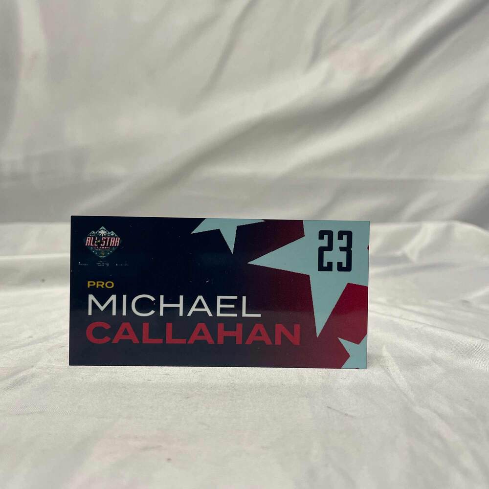 AHL Authentic - 2025 AHL All-Star Classic Changing Stall Nameplate ...