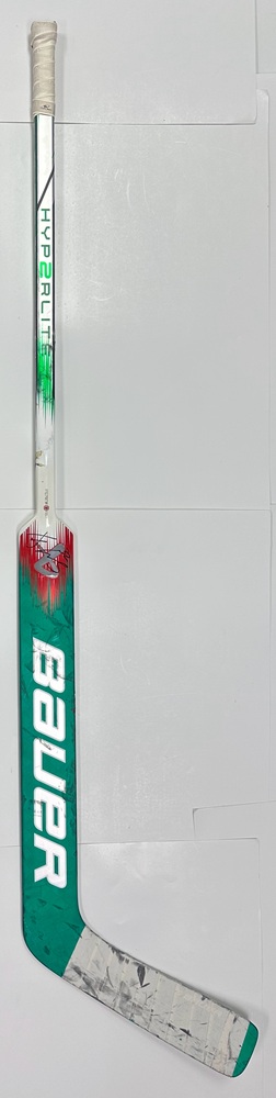 #32 Filip Gustavsson Game Used Stick - Autographed - Minnesota Wild ...