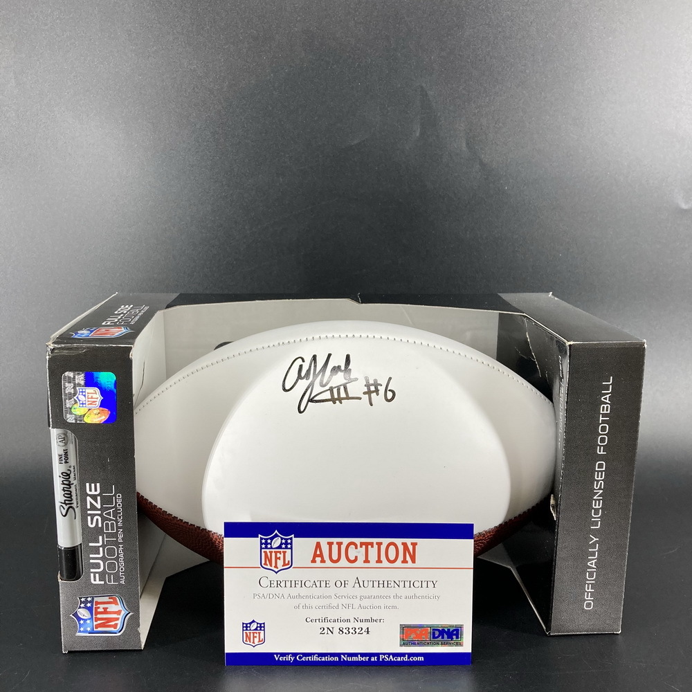 NFL Auction | NFL - Cowboys Bryan Anger Signed Pro Bowl Panel Ball