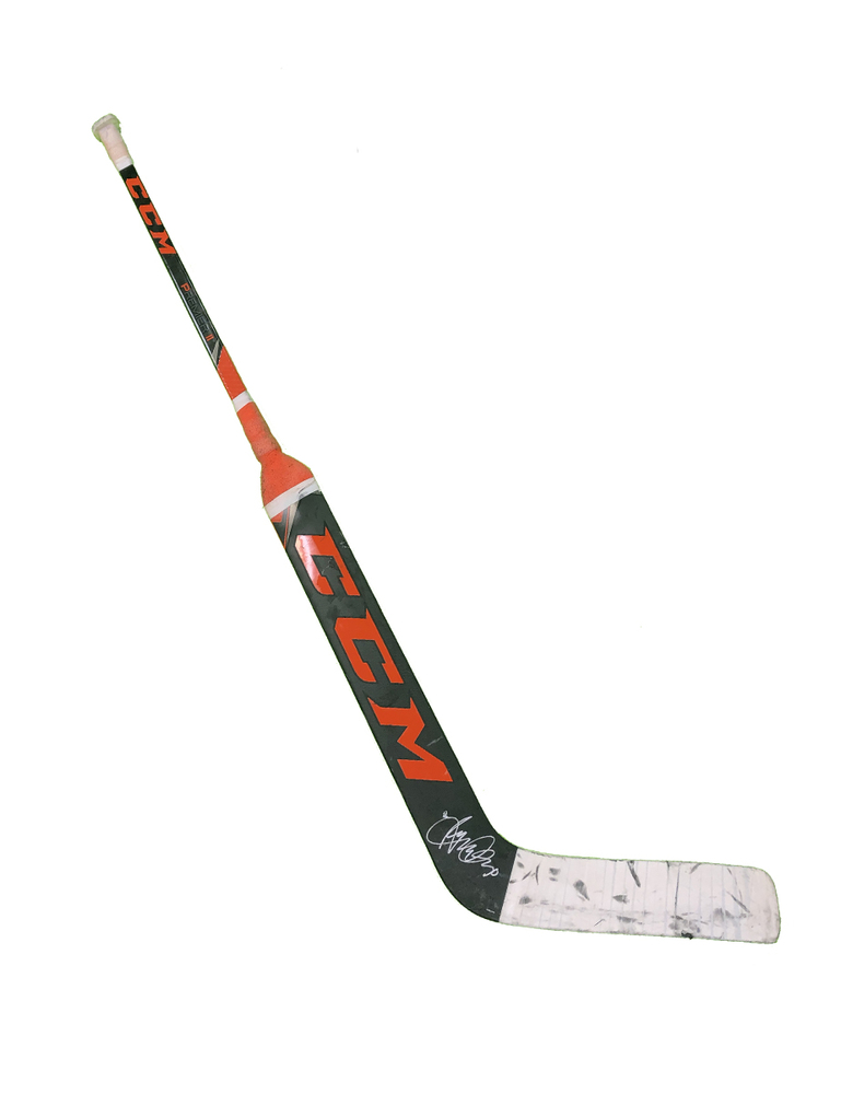 #30 Ryan Miller Game Used Stick - Autographed - Anaheim Ducks - NHL ...