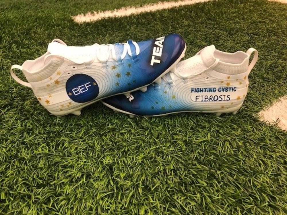 My Cause My Cleats - NFL Analyst Boomer Esiason Custom Cleats | The ...