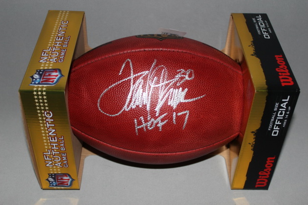 HOF - BRONCOS TERRELL DAVIS SIGNED AUTHENTIC FOOTBALL | The official ...