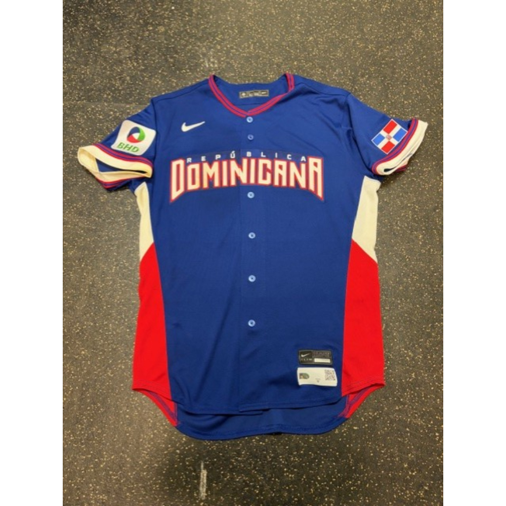 2026 World Baseball Classic - Dominican Republic Game-Used Jersey ...