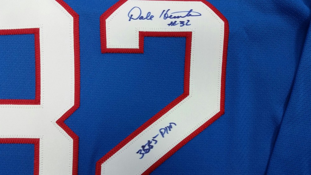 Dale Hunter Quebec Nordiques Autographed Retro CCM Jersey with PIM ...