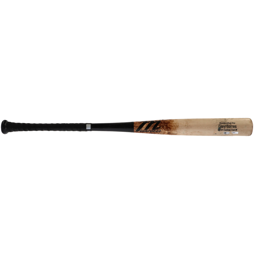 Gleyber Torres New York Yankees Game-Used Tan Marucci Broken Bat vs ...