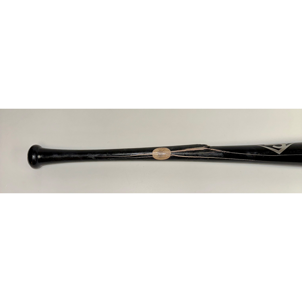 2022 Game Used Broken Bat - Corbin Carroll Lineout to Manny Machado vs ...