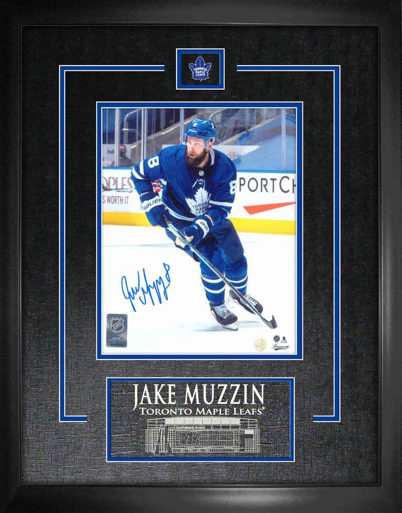 Jake Muzzin Toronto Maple Leafs Signed Framed 8x10 Skating Photo - NHL ...