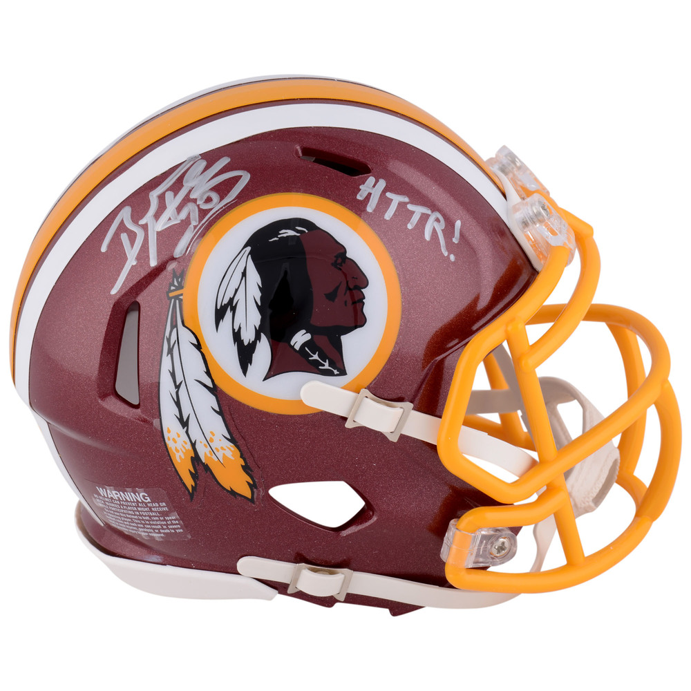 Braden Holtby Washington Capitals Autographed Washington Redskins Mini ...