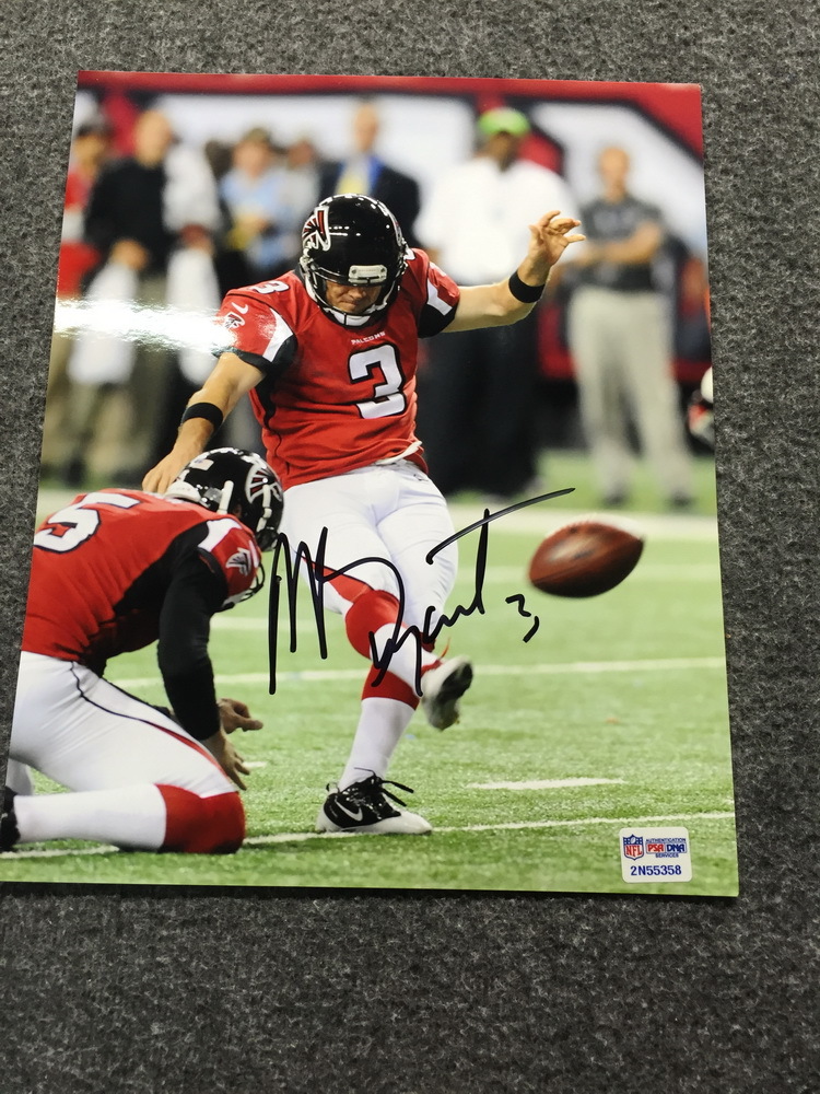 NFL Auction | Falcons - Matt Bryant Signed 8X10 Photo