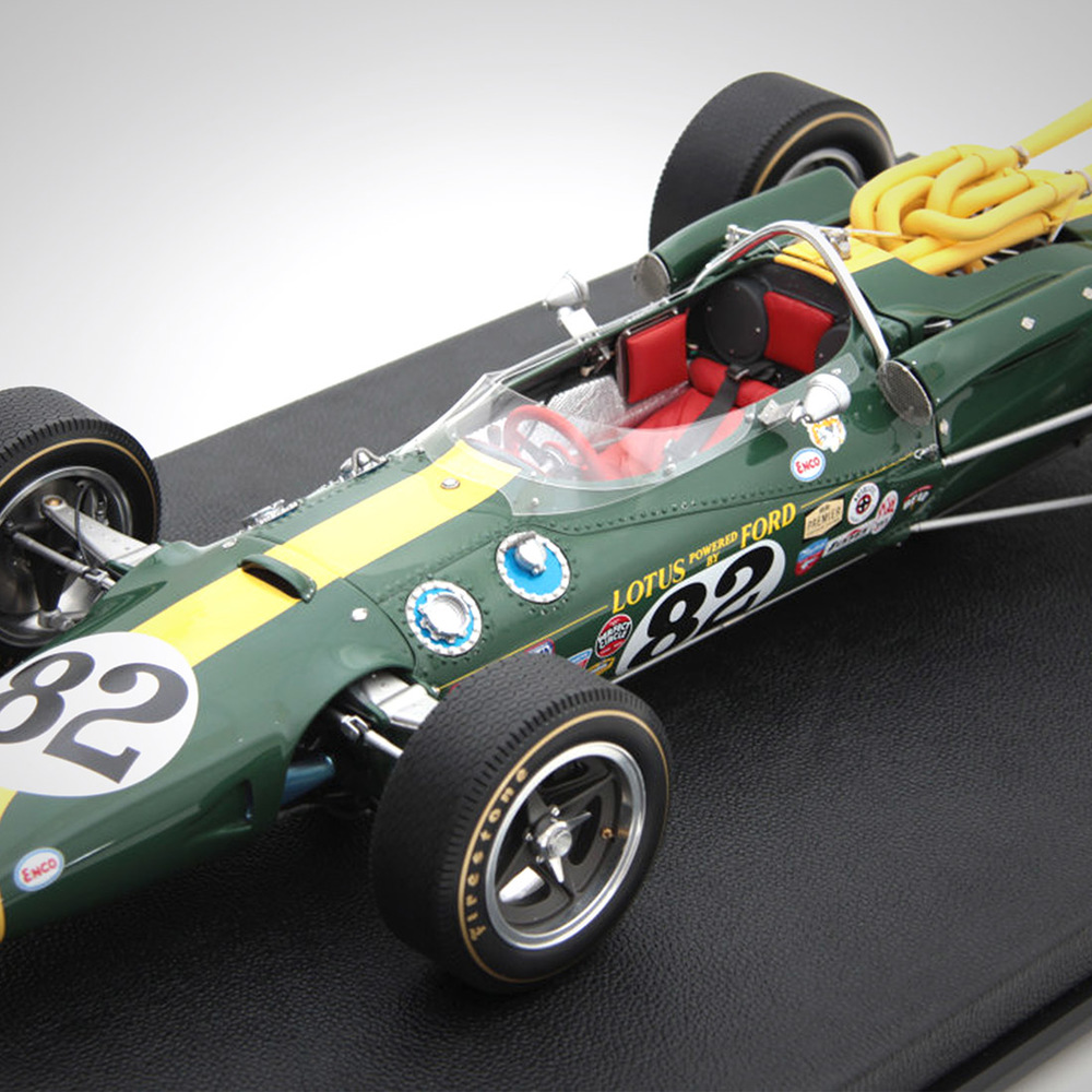 Lotus F1 Team 1965 1:8 Scale Model F1 Car, 1st Indianapolis 500 | F1 ...
