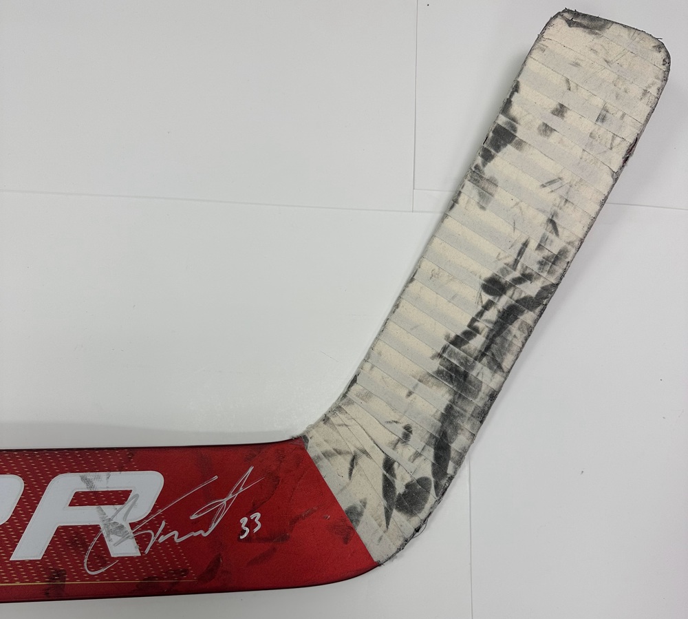 #33 Cam Talbot Game Used Stick - Autographed - Ottawa Senators - NHL ...