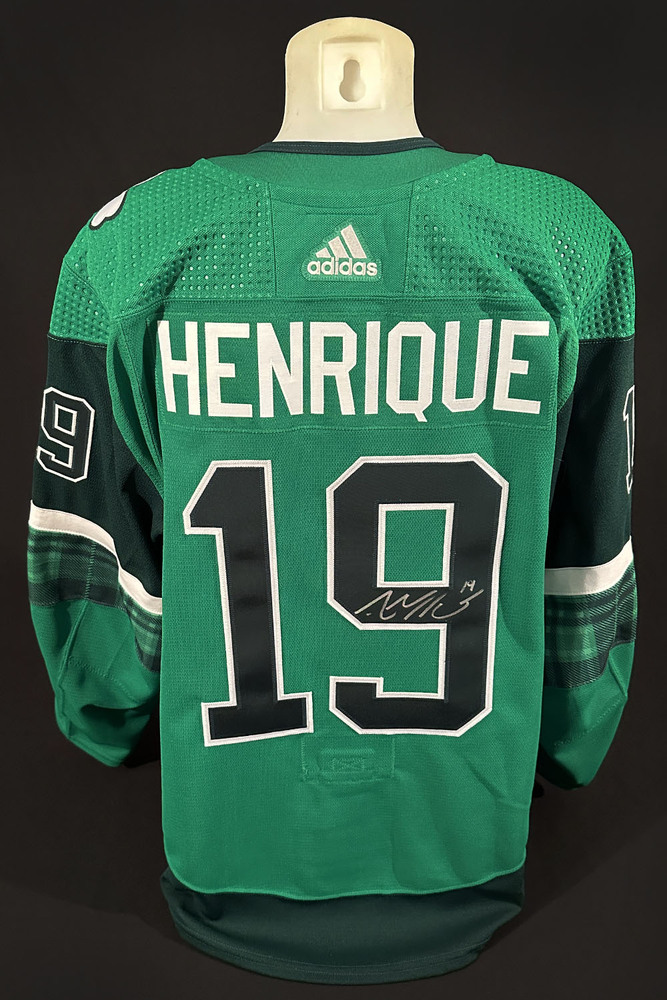 Adam Henrique #19 - Autographed 2023-24 Edmonton Oilers Hockey St ...