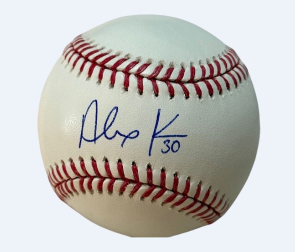 PRESALE: Alejandro Kirk Autographed Baseball | MLB Auctions