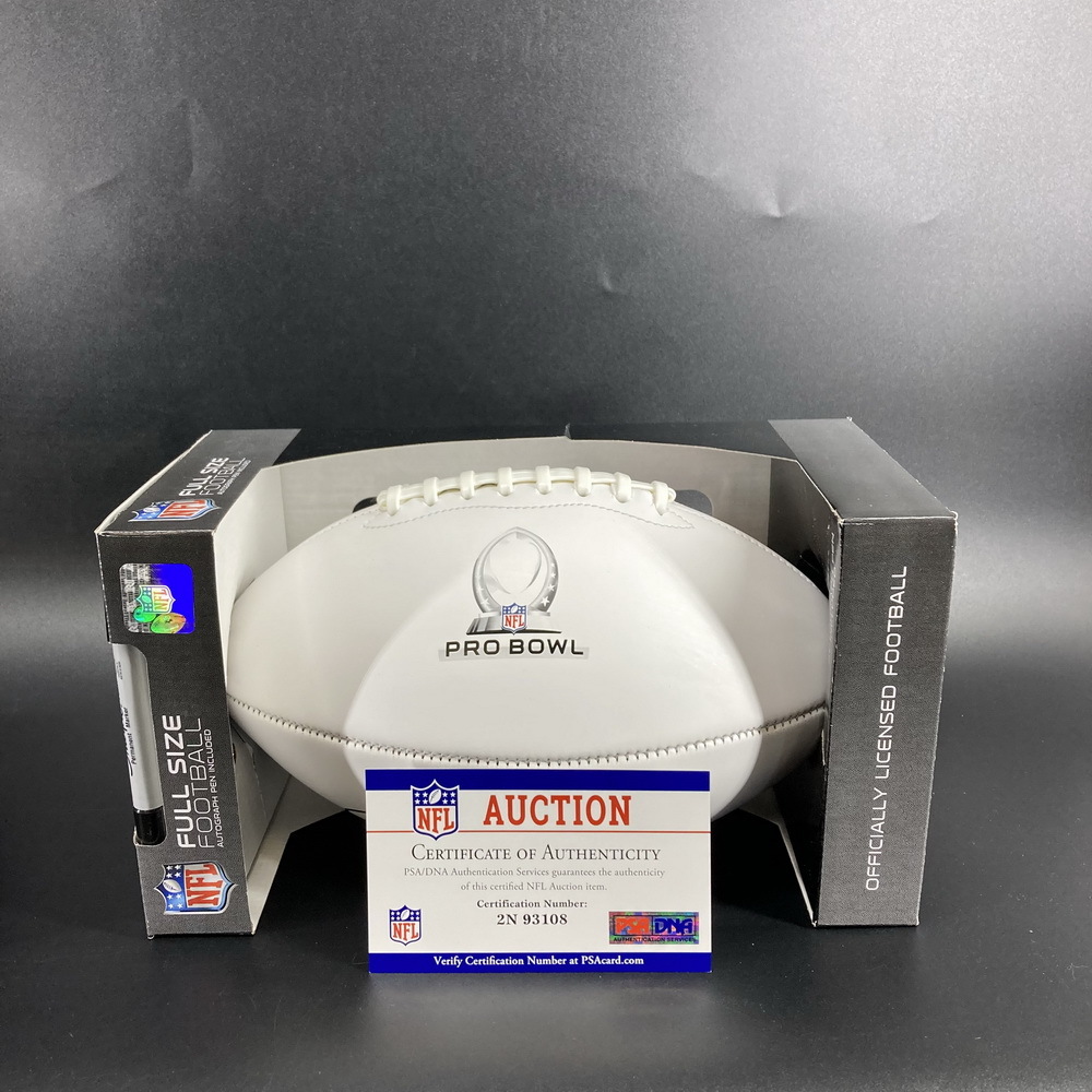 NFL - Commanders Tress Way Signed Panel Ball with Pro Bowl Logo | The ...