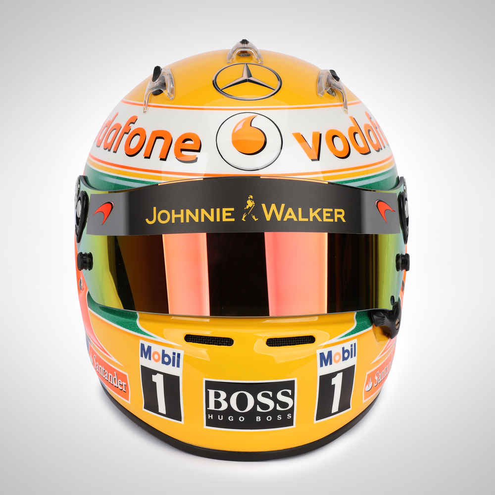 Lewis Hamilton 2012 Official Replica Helmet | F1 Authentics