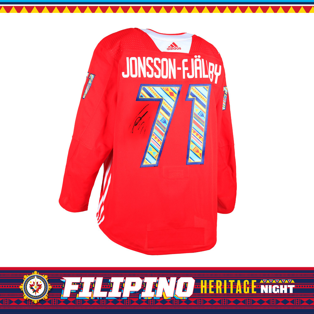 AXEL JONSSON-FJALLBY #71 Team Issued Limited Edition Autographed ...